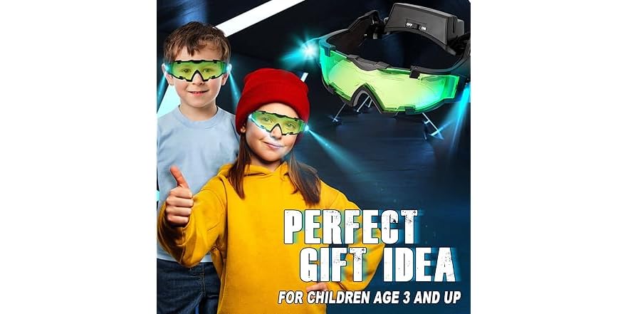 Uten Night vision Goggles for Kids, LED