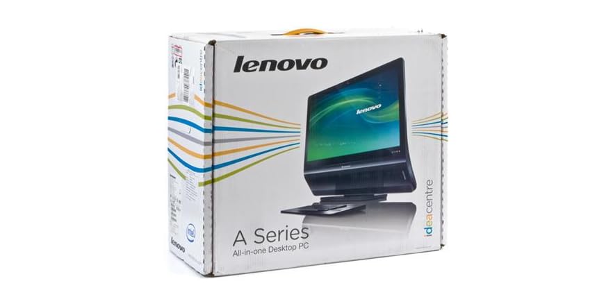 Lenovo Core 2 Duo IdeaCentre All-in-One with 21.5” LCD