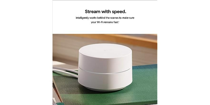 Google Wifi - AC1200 - Mesh WiFi System - Wifi Rou (Open Box)