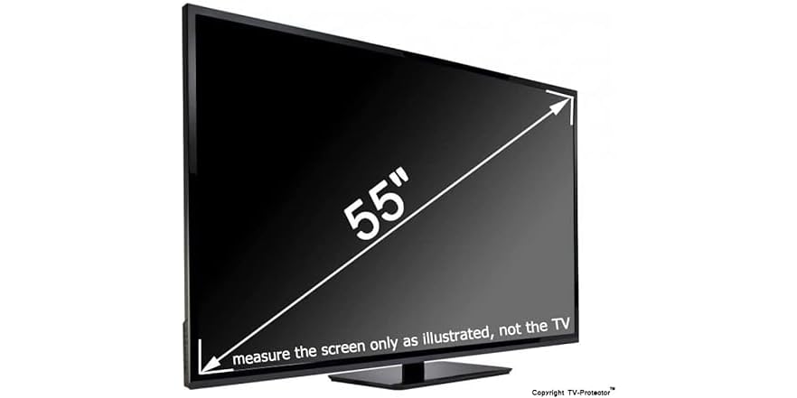 55 inch Non-Glare TV-Protector