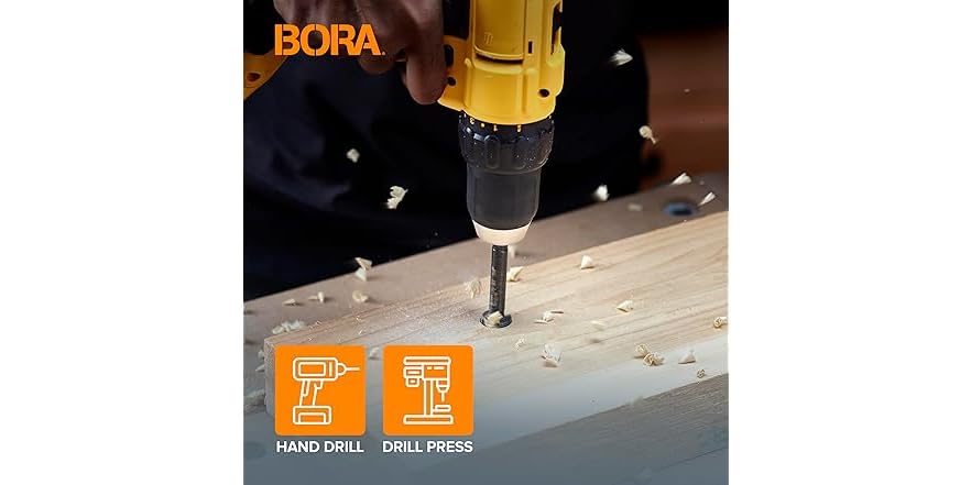 BORA BFB-009867 Tempest Forstner Bit Set 7 Pc