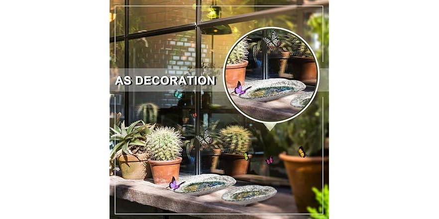 2 Set Butterfly Watering Stations