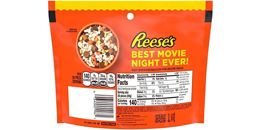REESE'S Peanut Butter Crunchy Shell (8-Count)