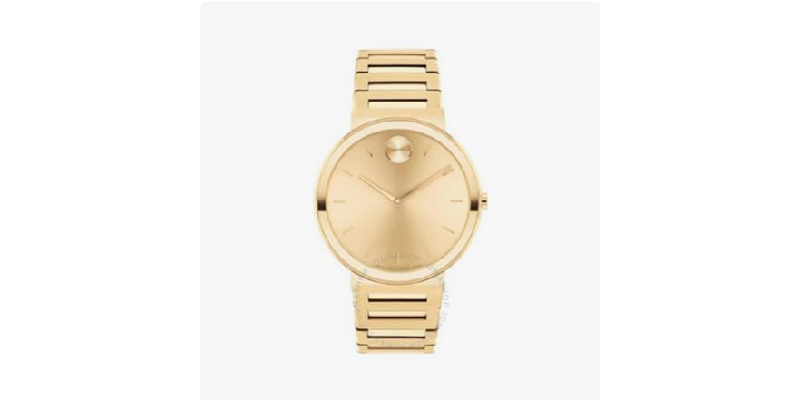 Movado Bold Horizon Gold-Tone Watch