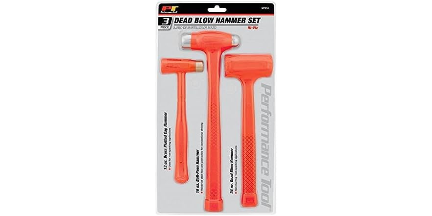 Performance Tool Dead Blow Hammer Set