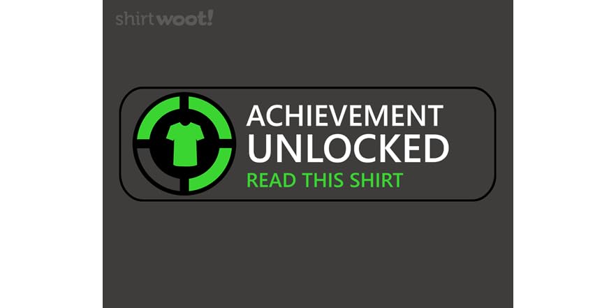 Achievement Unlocked