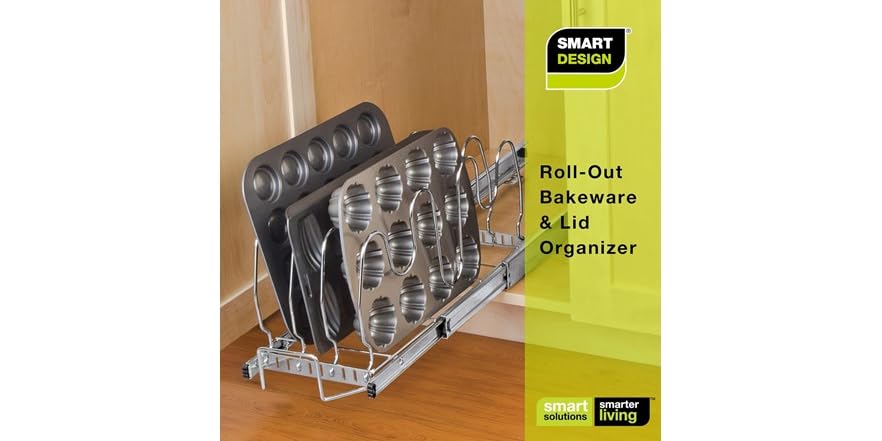 Smart Design Roll Out Organizer