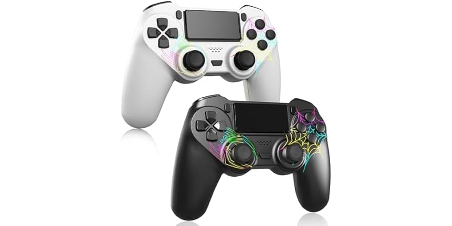 2 Pack Wireless Controller for PS4