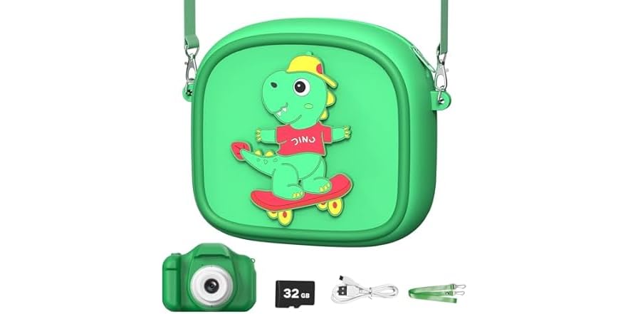 OUTUVAS Dinosaur Kids Camera