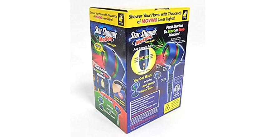 Star Shower As Seen on TV Star Projector