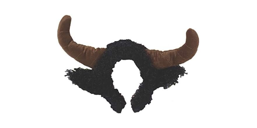 Bull Horns Headpeice for Adults