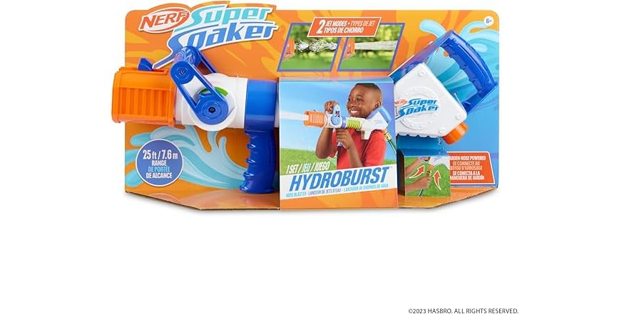 NERF Super Soaker Hydroburst Hose Blaster