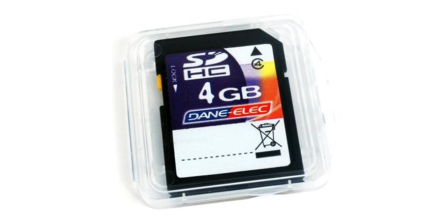 Dane-Elec 4GB SDHC Memory Card