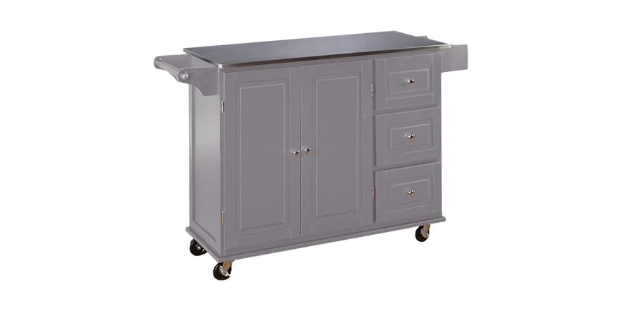 Three Drawer Kitchen Cart (3 Colors)