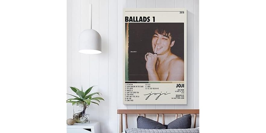 Joji Poster Ballads 1 Album Cover