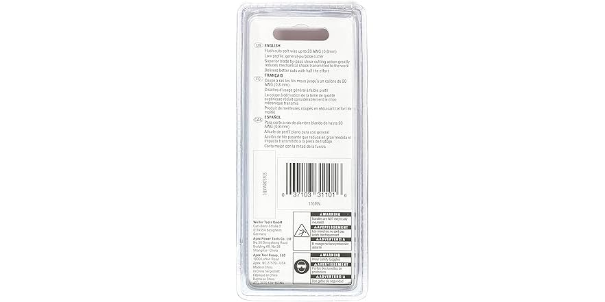 Weller Xcelite 5" ESD Safe Shear Cutter