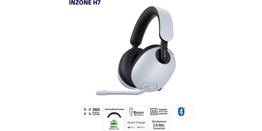 Sony-INZONE H7 Wireless Gaming Headset