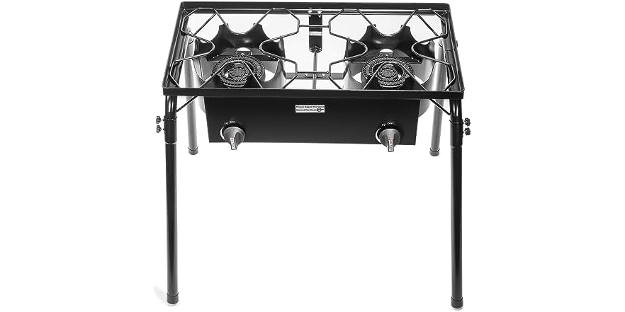 Double Stove Gas Burner Stand