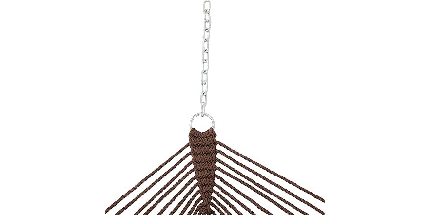 Sunnydaze Soft-Spun Polyester Rope Double Hammock (Open Box)