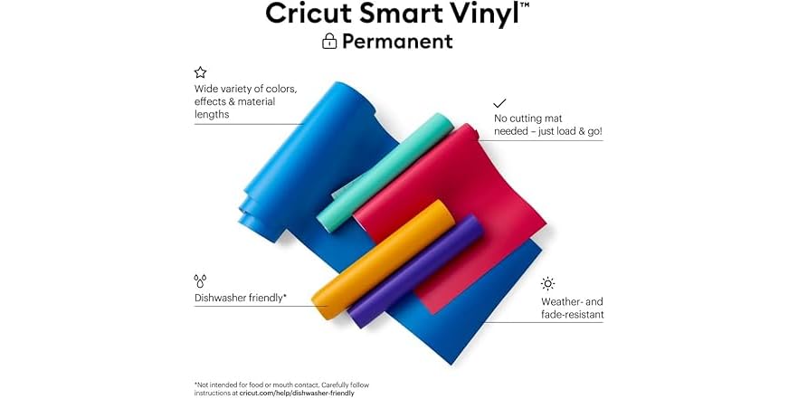 Cricut Smart Vinyl - Permanent (3 ft) - Grass