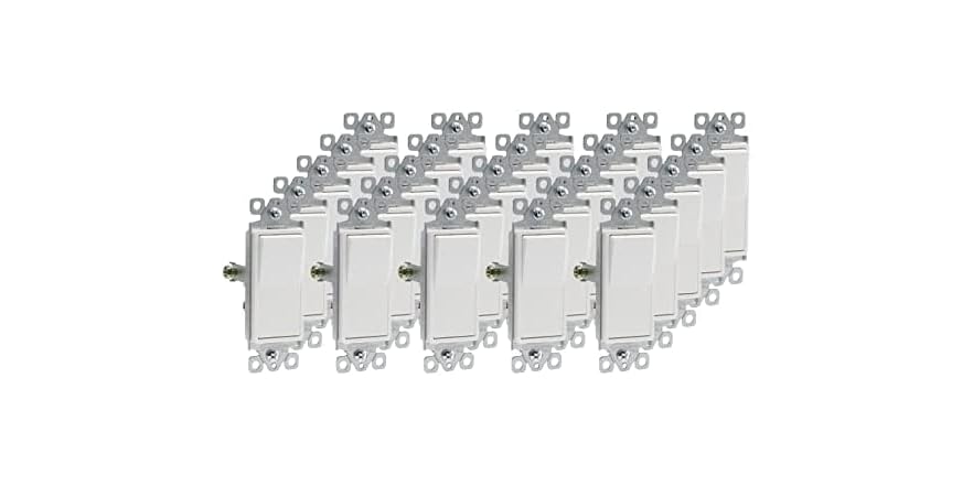 AmazonCommercial 3-Way Paddle Light Switch