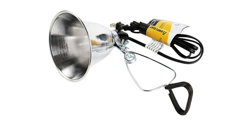 Clamp Lamp Light w/ 5.5" Reflector, 12Pk