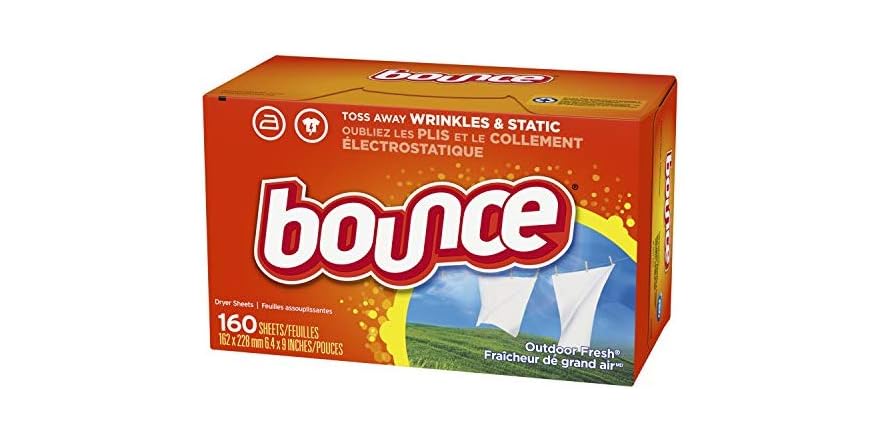 Bounce Fabric Softener Sheets, 160 Count