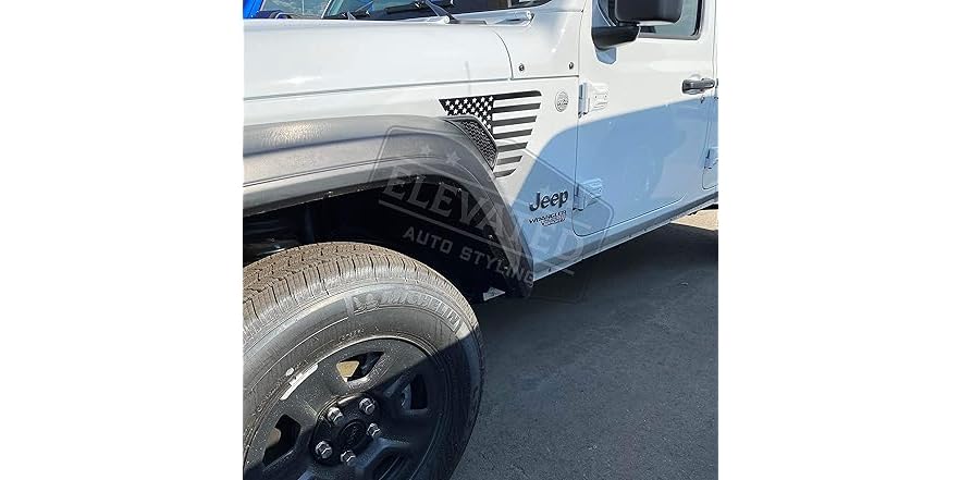 ELEVATED AUTO STYLING- Side Fender Vent Decal