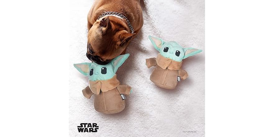 Star Wars for Pets The Mandalorian Dog Toys 12pc Clipstrip