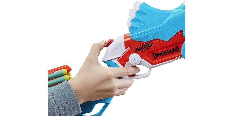 NERF DinoSquad Tricera-Blast Dart Blaster