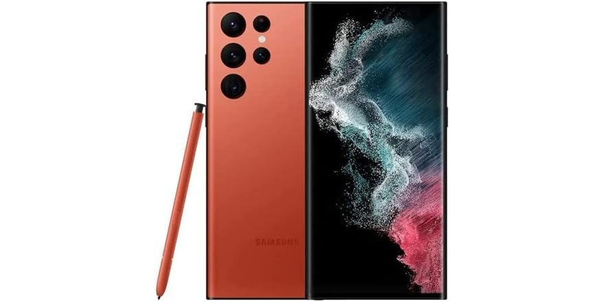 Samsung S22 Ultra 5G Unlocked w/ S pen (Refurbished) (Open Box)