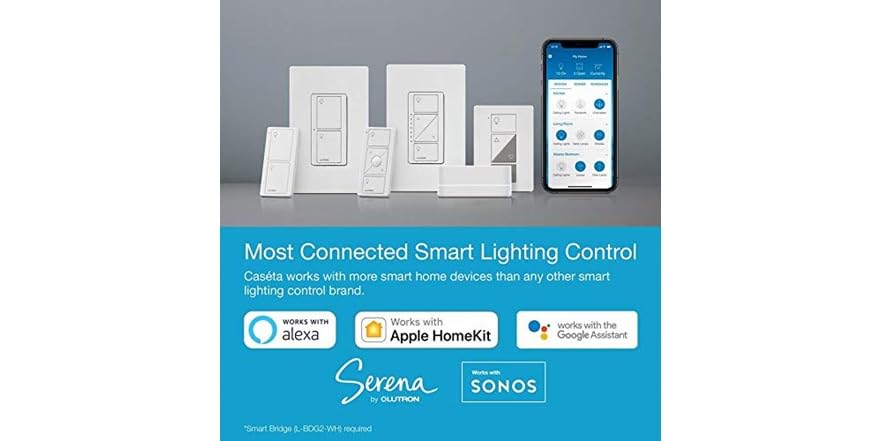 Lutron Wireless Smart Fan Speed Control