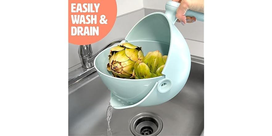 Tasty 2-in-1 Swing Bowl Colander