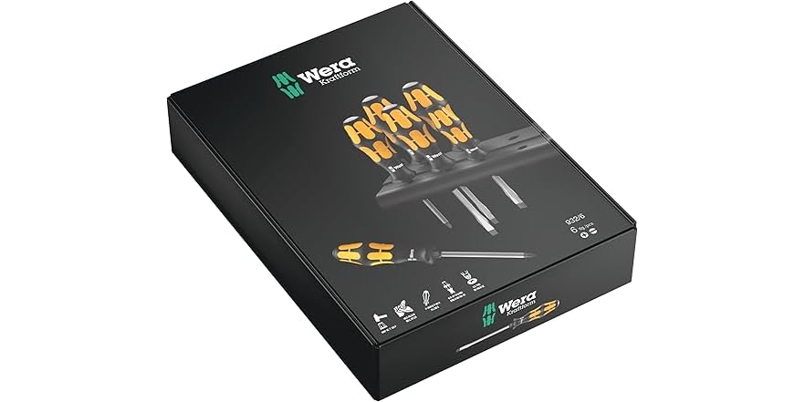 Wera 5018282001 Kraftform Plus Screwdriver Set 6pc