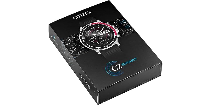Citizen Stainless Steel Touchscreen Smartwatch (Open Box)