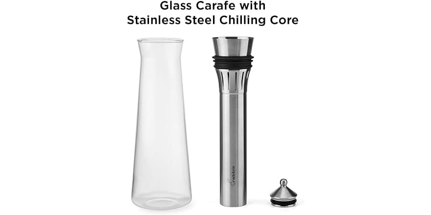 Rabbit Glass Wine Chilling Carafe