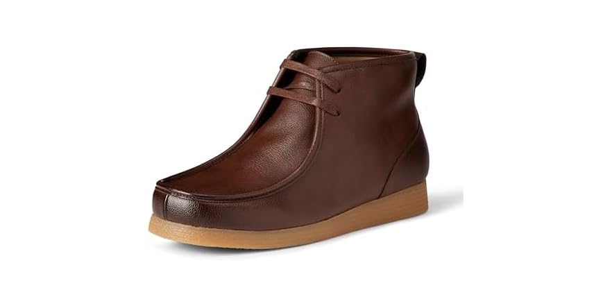 Amazon Essentials Men's Chukka Moc Toe Boots