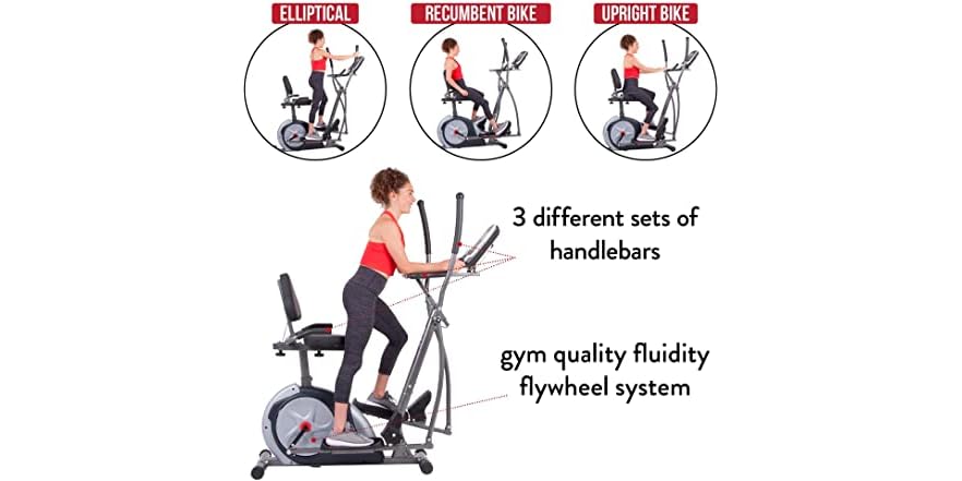 Body Champ Home Gym Upright Exercise Bike