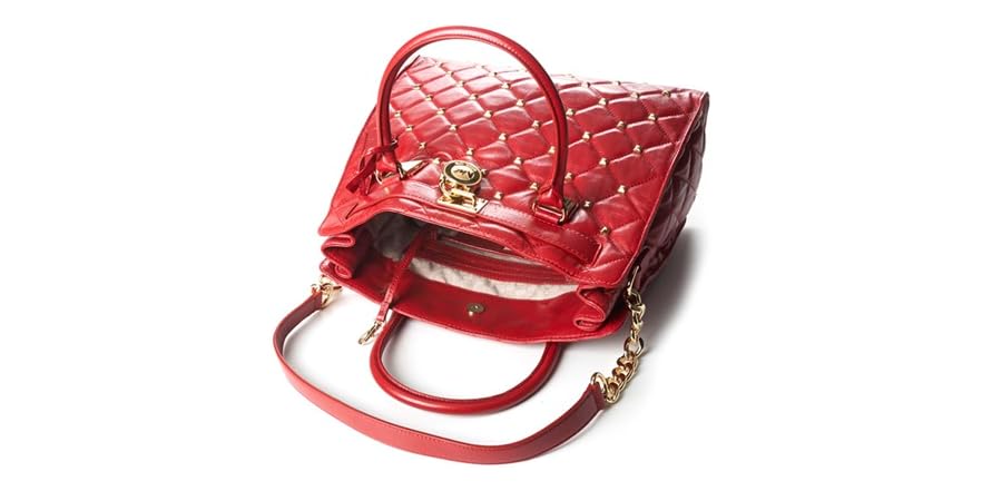 Large Hamilton Studded Quilted Tote