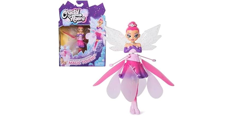 Crystal Flyers Magical Flying Toy Doll