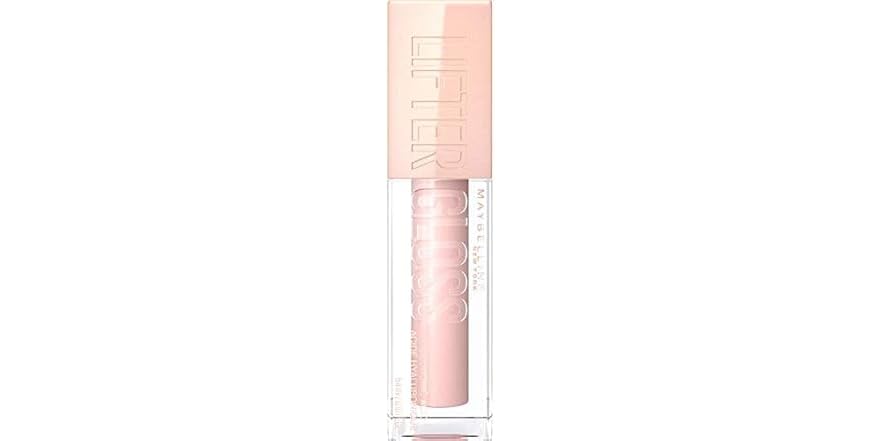 Maybelline Lifter Gloss, Hydrating Lip Gloss, Ice