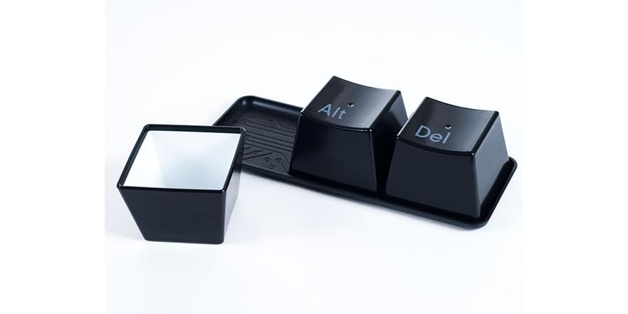 Chef Buddy Ctrl-Alt-Delete Hot and Cold Cup Set 4-Piece