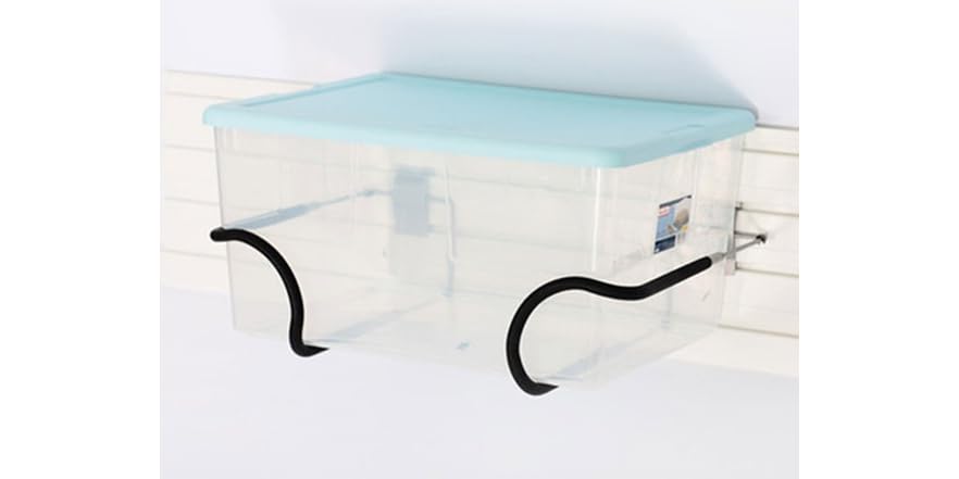 Flow Wall Storage Bin Holder Bracket