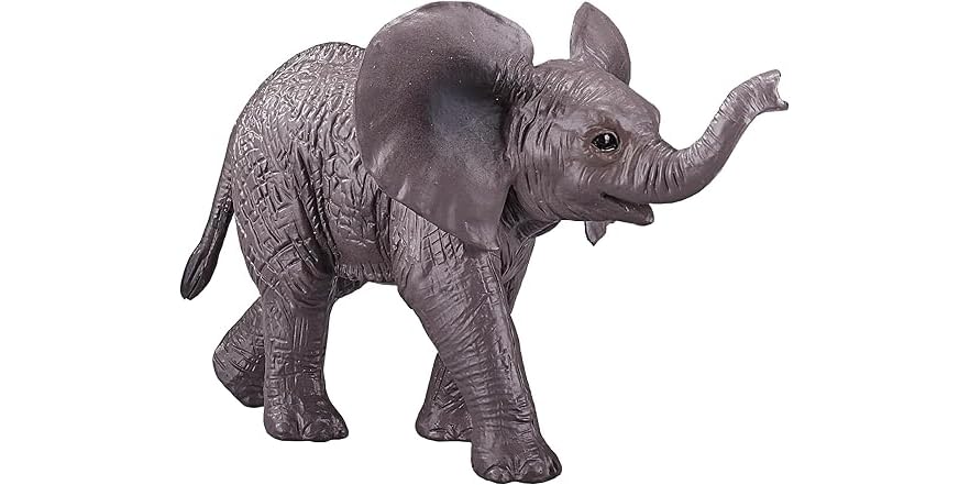 MOJO African Elephant Calf Realistic Toy
