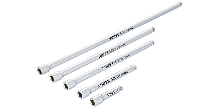 5-Piece 3/8" Standard Extension Set