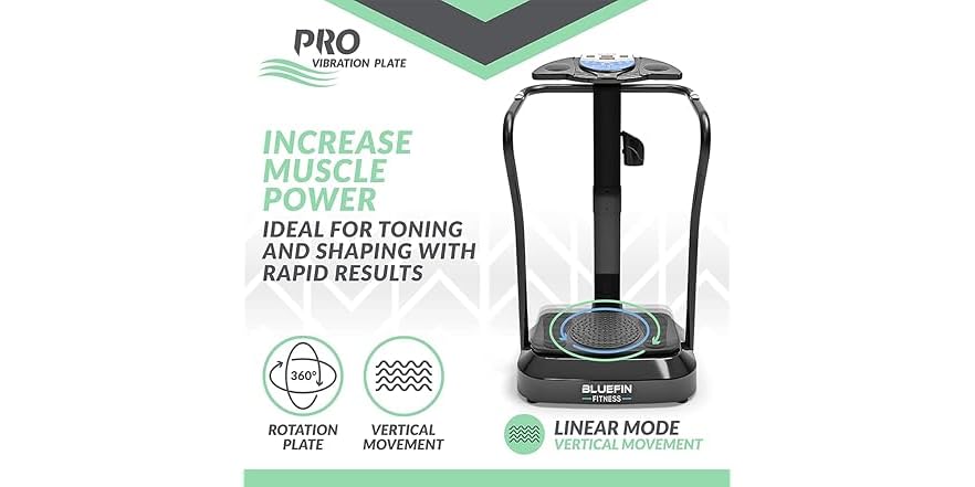 Bluefin Fitness Vibration Platform Pro Model
