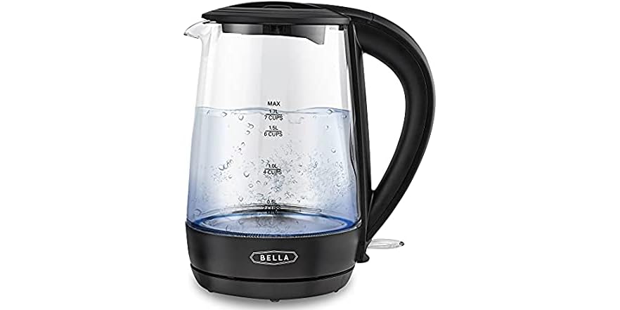 BELLA 1.7 Liter Glass Electric Kettle 432774