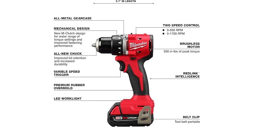 Milwaukee 3692-22CT M18 Brushless 2-Tool Combo Kit