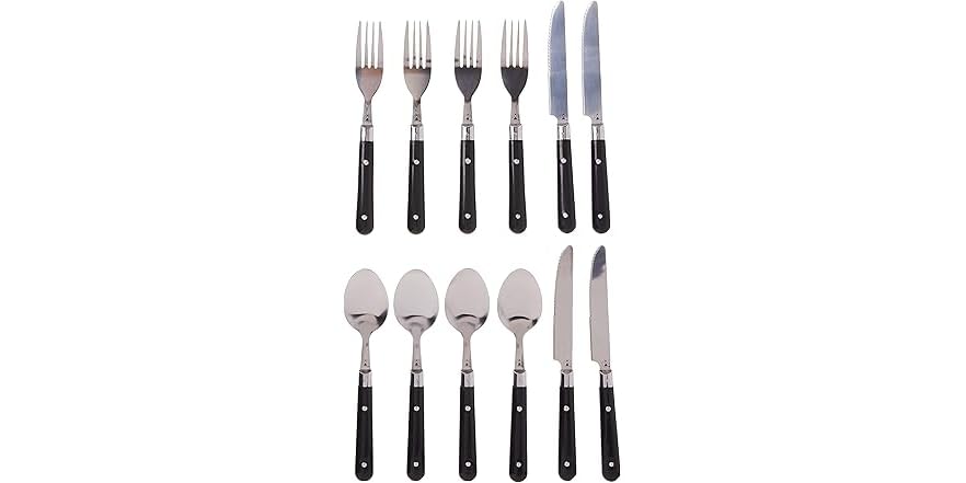 Coleman Stainless Steel Flatware 12PC