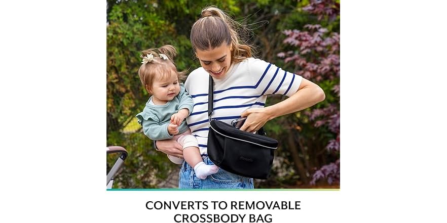 Evenflo Shyft DualRide Stroller Organizer Crossbody Bag